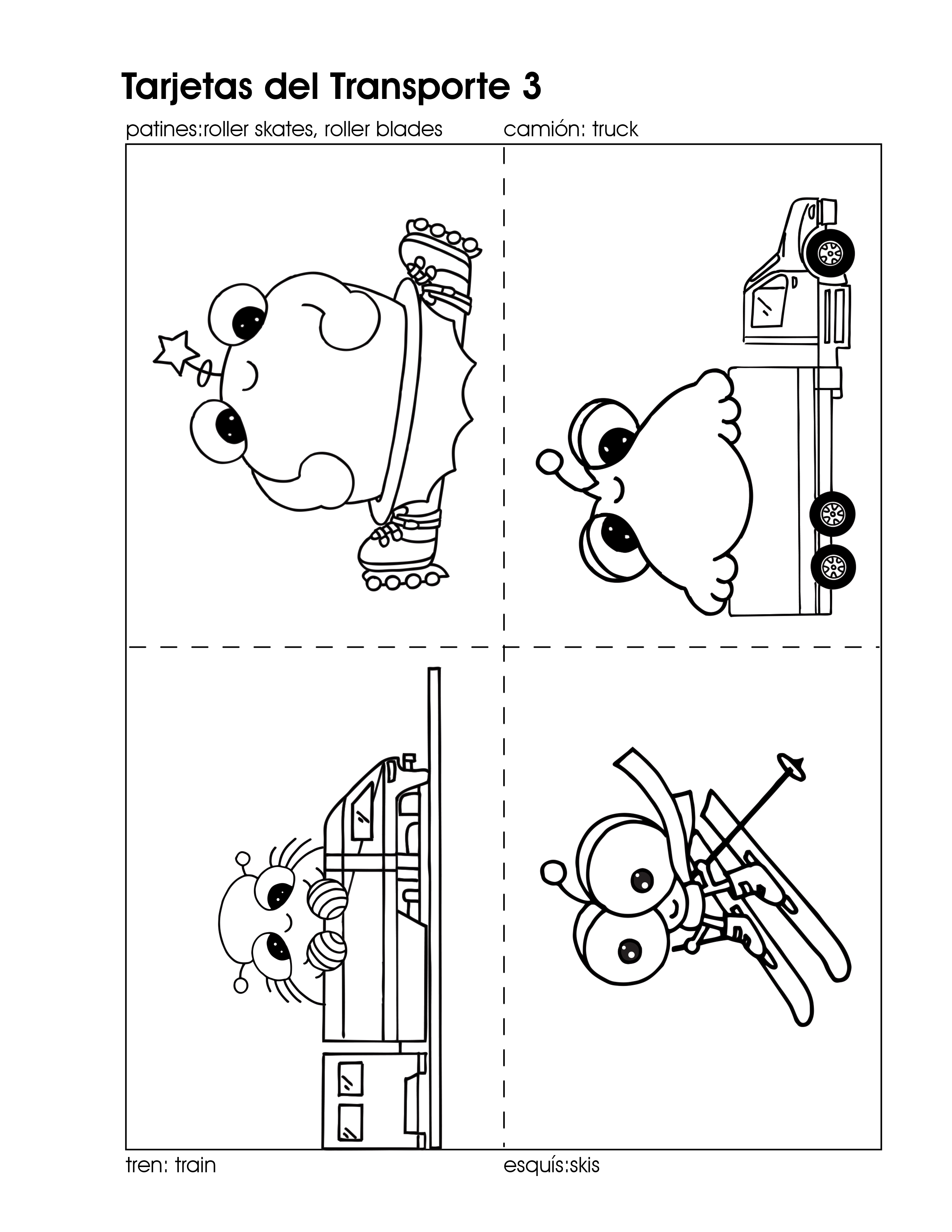 El Transporte / Transportation – Alphabet Space