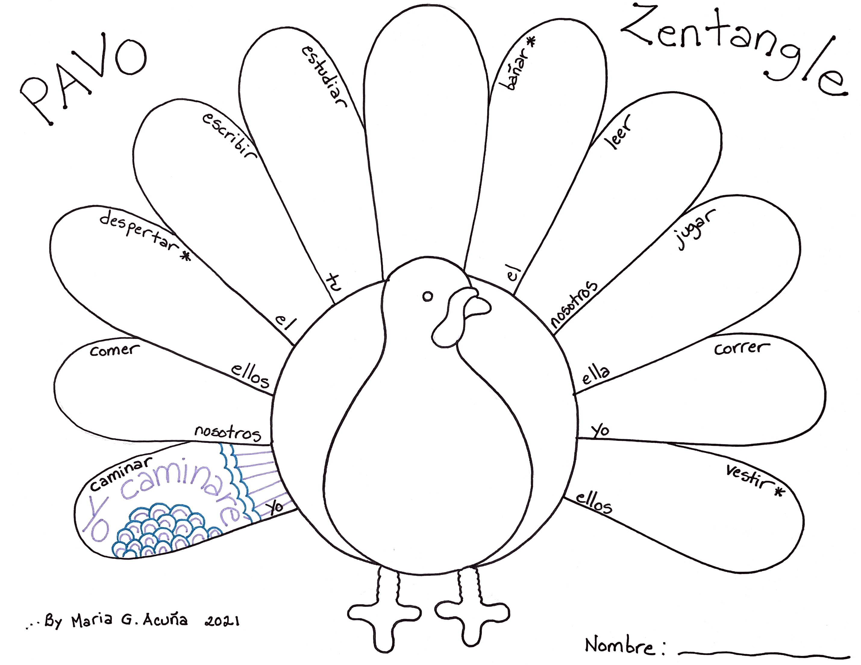 Día de acción de gracias / Thanksgiving – Alphabet Space