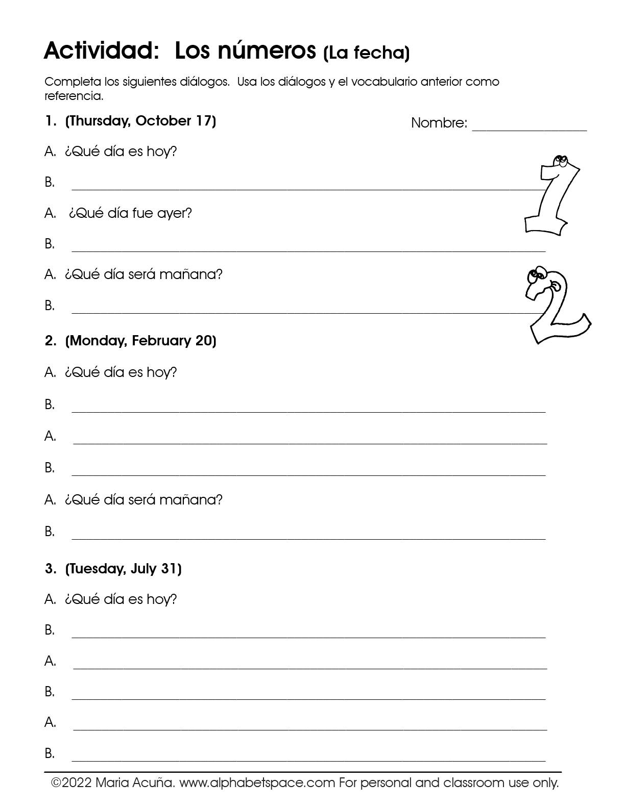 Los meses del año / The Months of the Year – Spanish Learning Resources