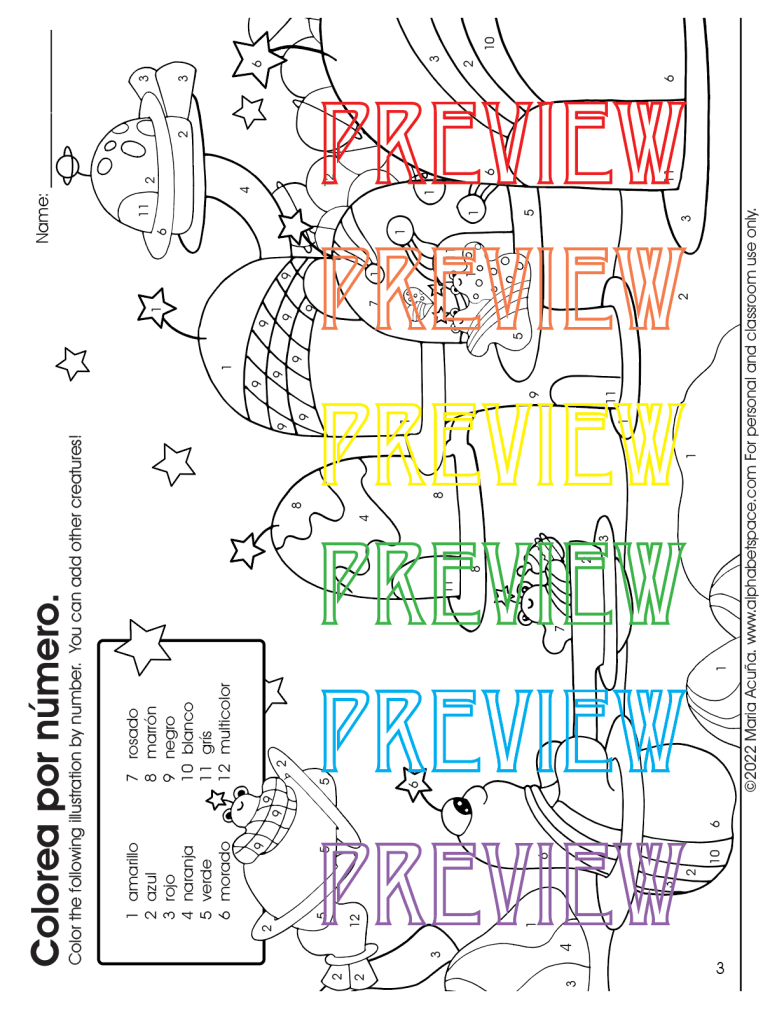 The Colors in Spanish – Spanish Learning Resources