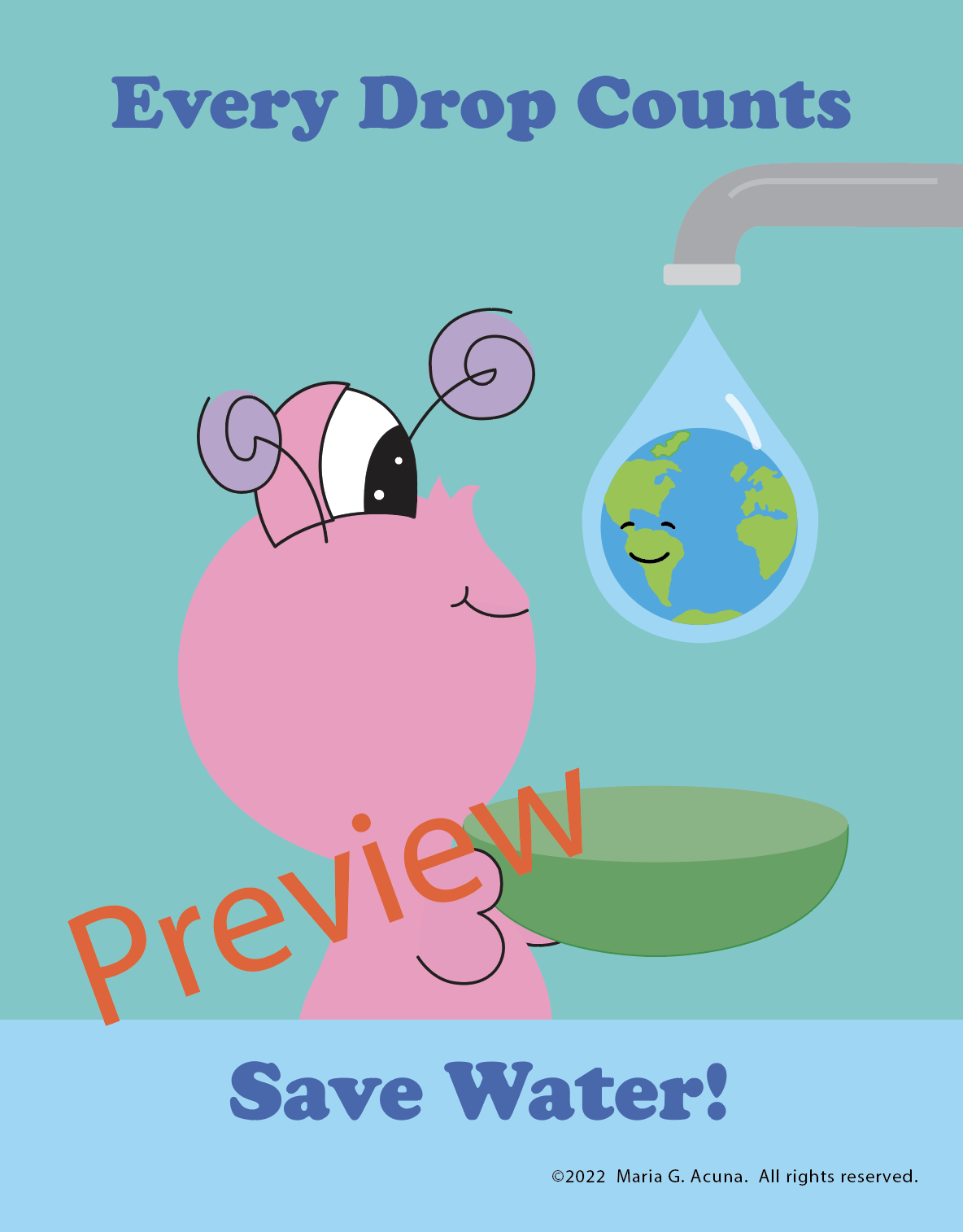 Kids Environmental Education Posters – Alphabet Space