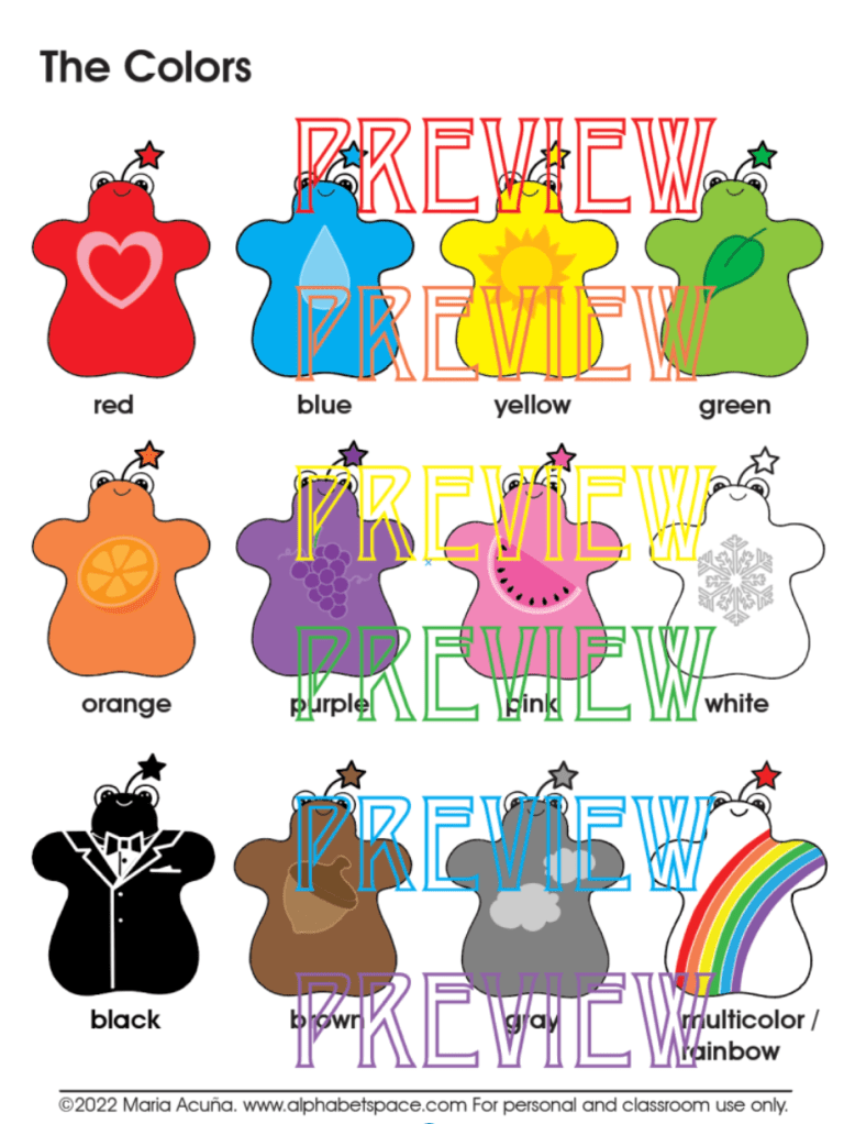 Los Colores / The Colors – Spanish Learning Resources