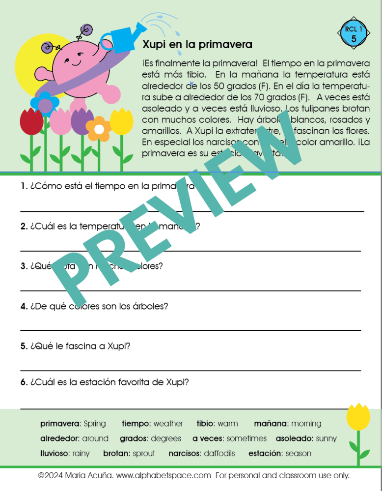 Beginner-Intermediate Spanish Readers – Spanish Learning Resources