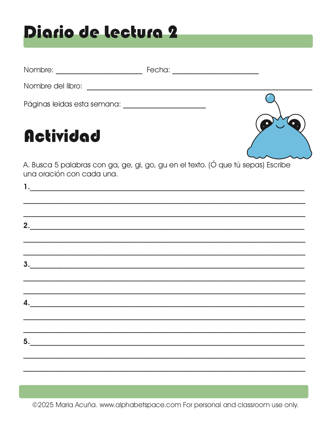 Reading with your native Spanish speaking students. – Alphabet Space