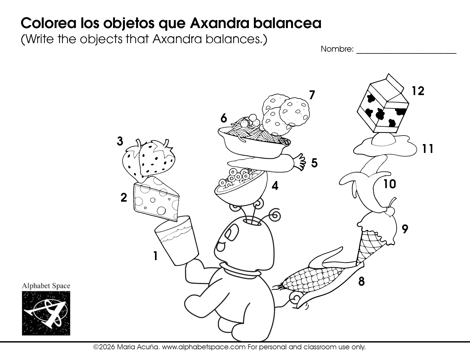 I spy game to practice food items in Spanish! – Spanish Learning Resources