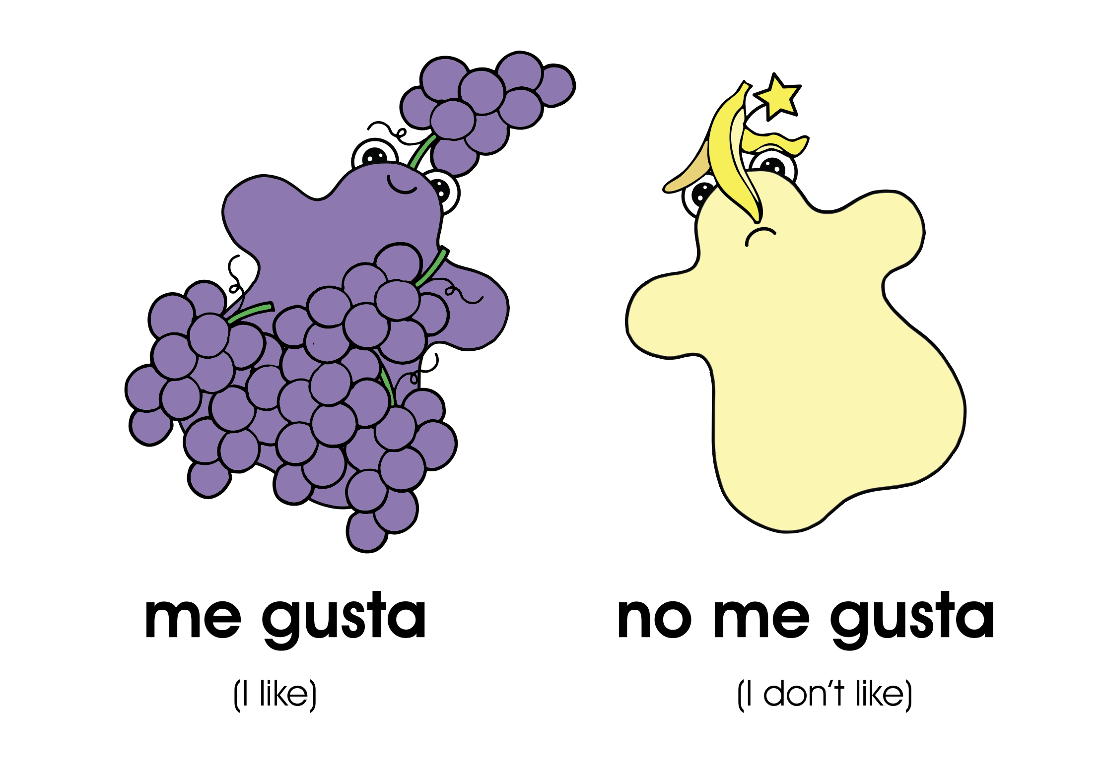 Me gusta, No me gusta – Alphabet Space